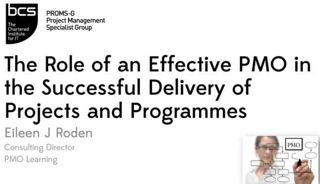 The Role of an Effective PMO in Successful Project and Programme ...
