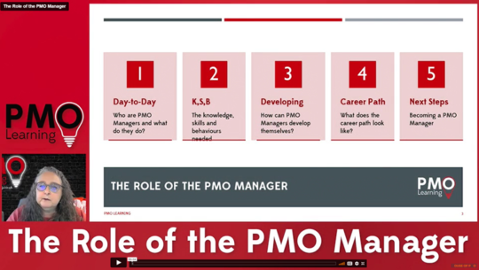 Introduction to the Role of the PMO Manager - PMO Learning