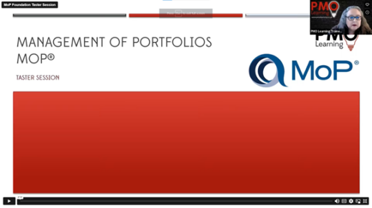 MoP® Foundation Taster Session - PMO Learning