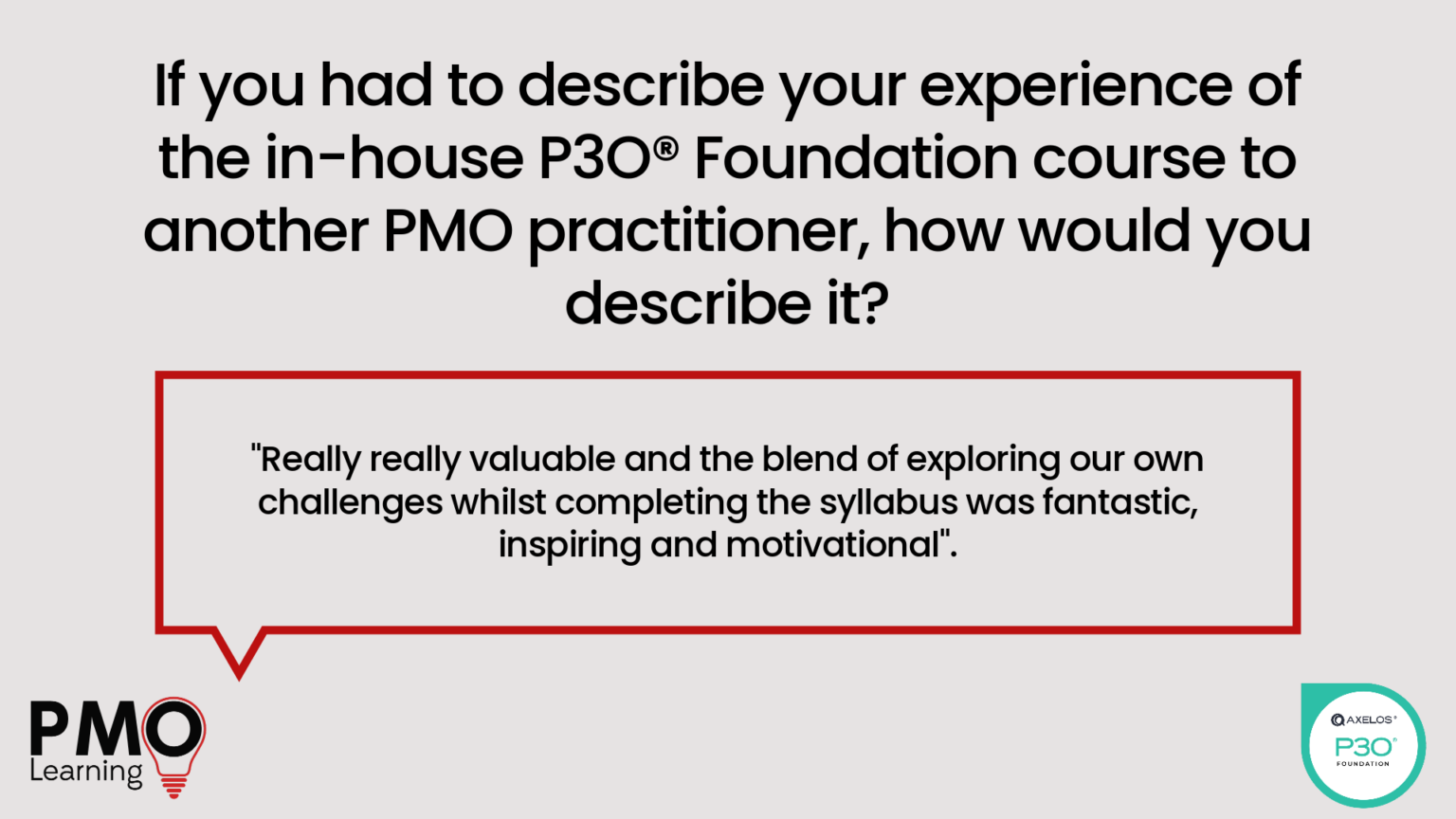 Maximizing Project Success: In-House P3O® Foundation Training for Your Team - PMO Learning