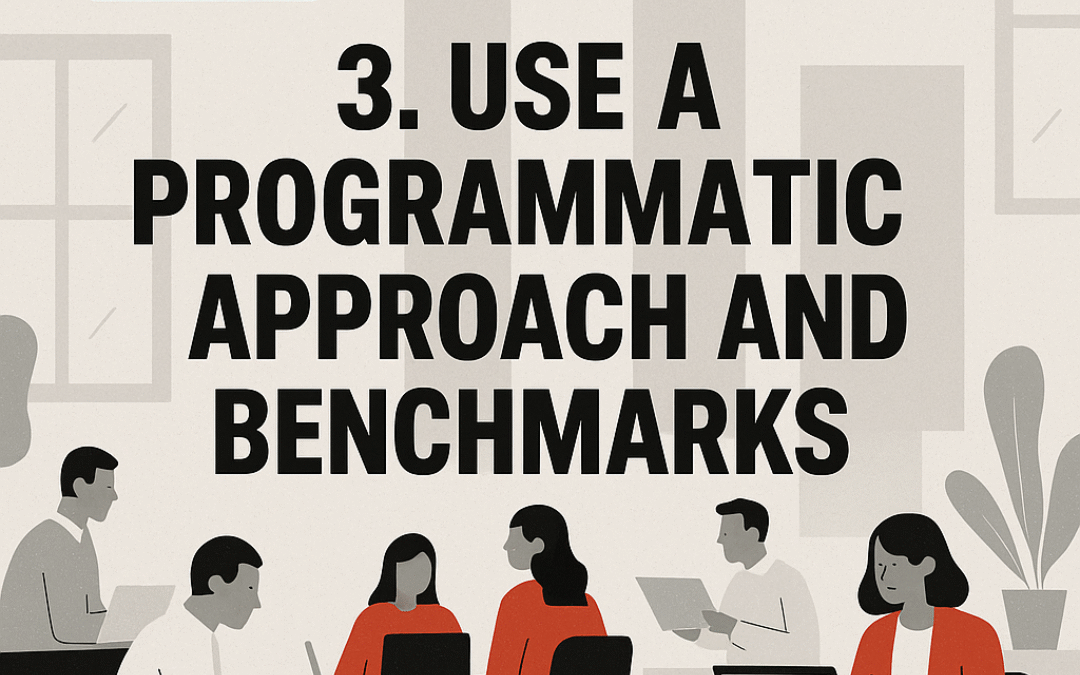 3. Use a Programmatic Approach and Benchmarks - PMO Learning